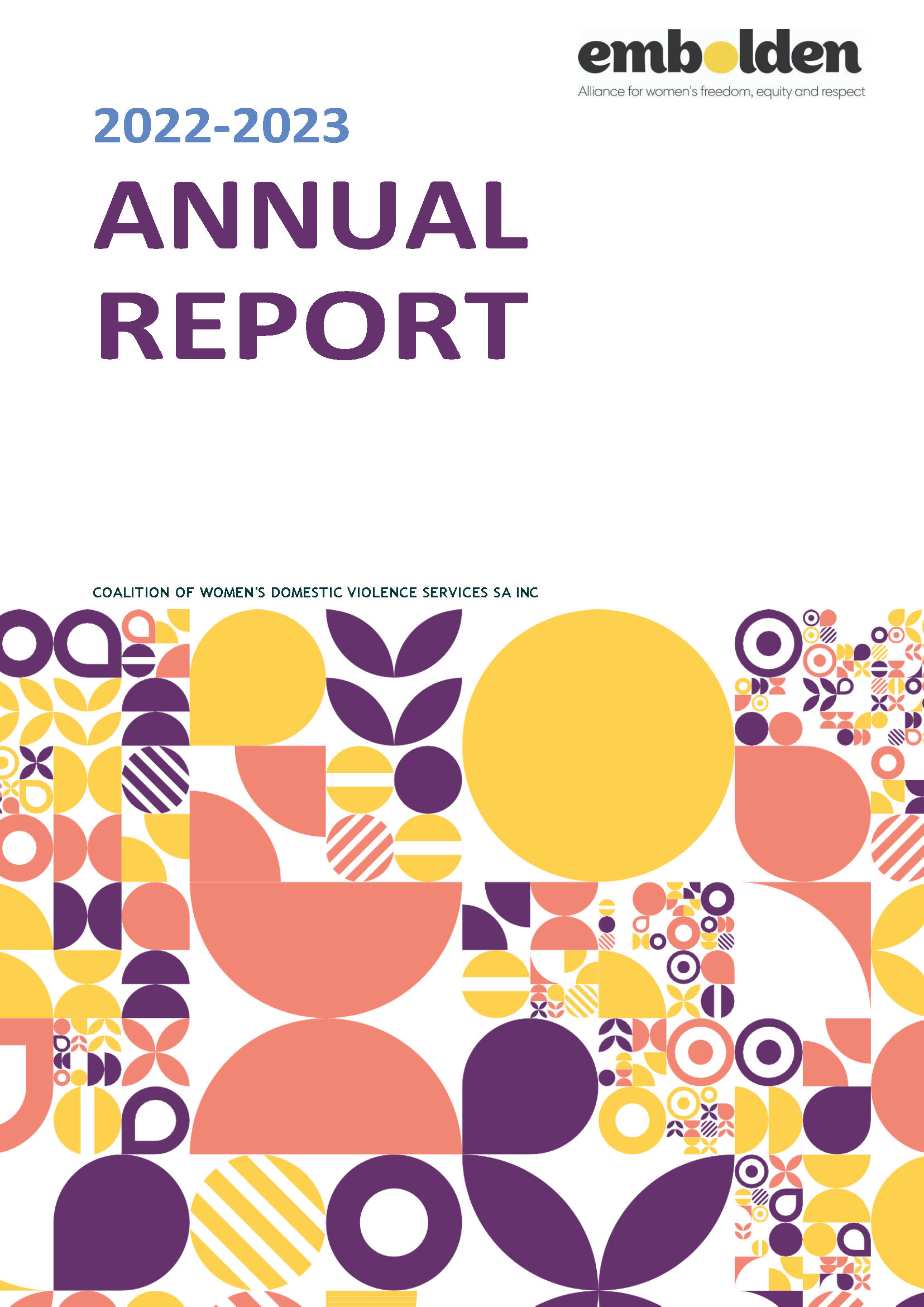 Embolden South Australia Inc. Annual Report 2022-2023 - Embolden
